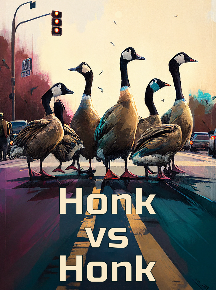 Honk vs Honk – The Green-Walled Treehouse